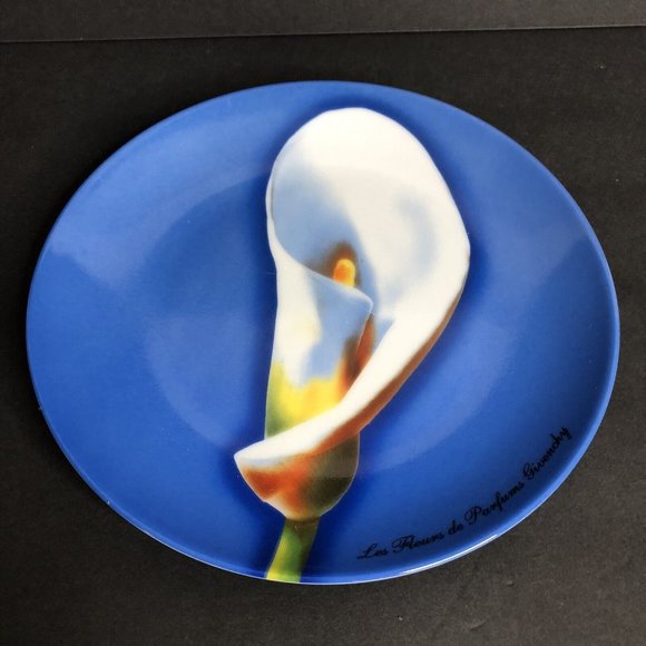 Givenchy | Accents | Givenchy Parfums Collector Plate Blue And White ...